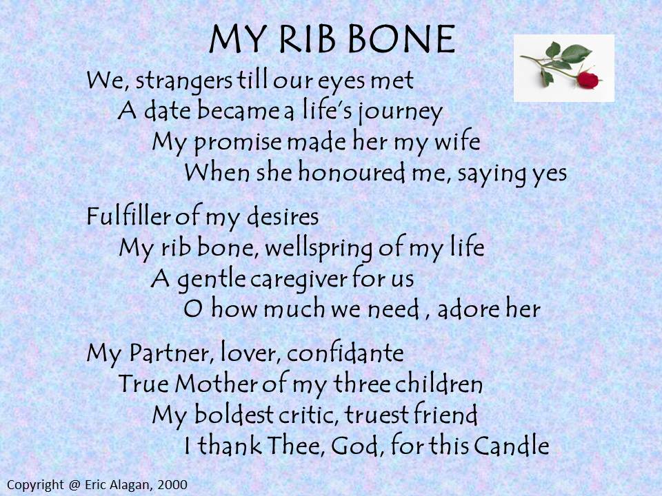 My Rib Bone – Written Words Never Die