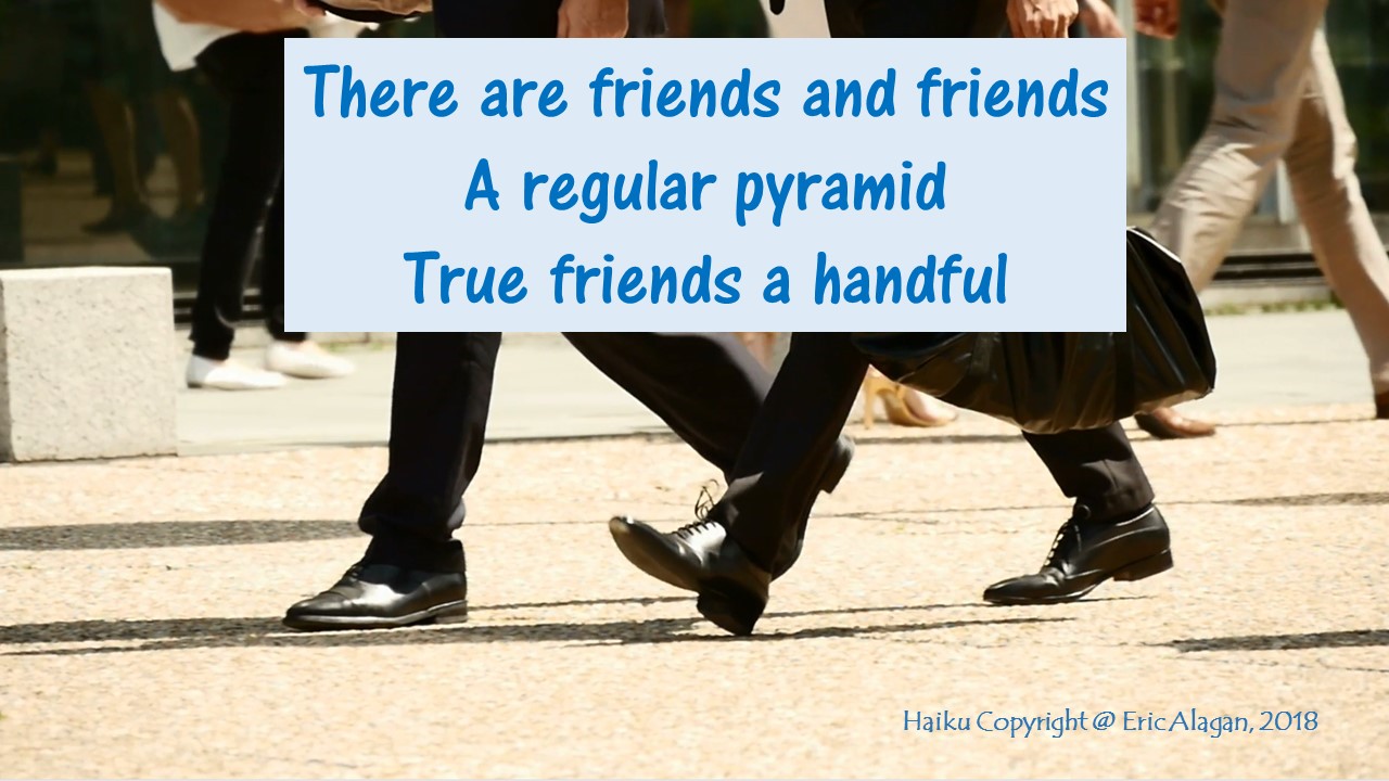 Haiku: Friendship Pyramid – Written Words Never Die